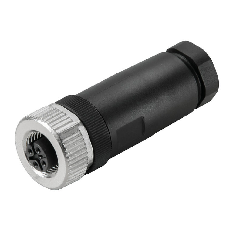 Conector para sensor SAIB-5/9 M12 recto hembra 5 polos – Teknobodega